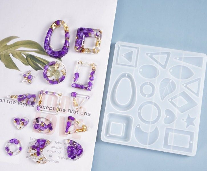 Earring Mould : Mix Pattern – Luxury Deco