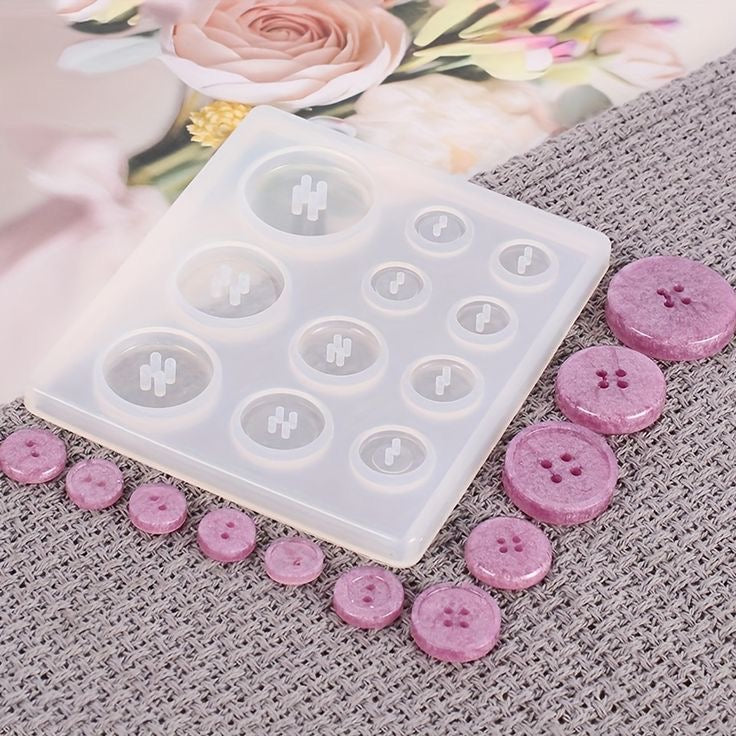 Silicone Button Mould – Luxury Deco