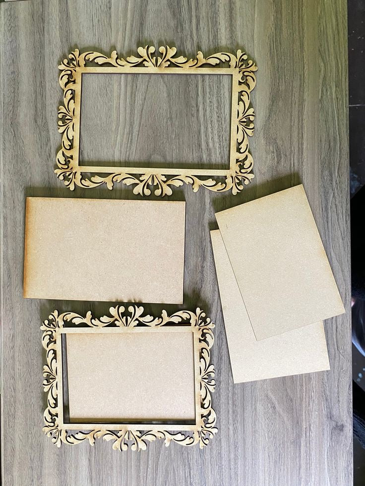 MDF Rectangle : 12 x 16 Inch – Luxury Deco