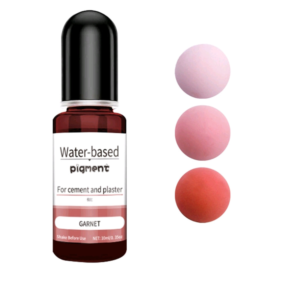 Water Based Pigment For Concrete Art (Terra Art): Garnet – Luxury Deco