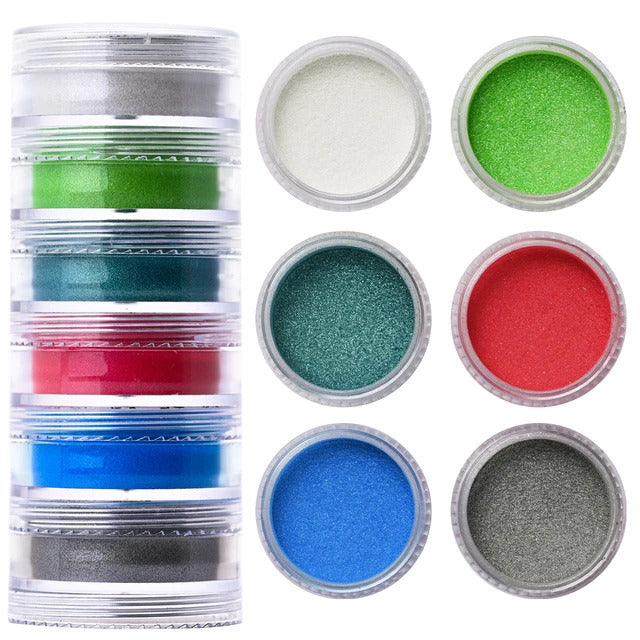 Mica Powder Pigment 6 in 1 – Luxury Deco