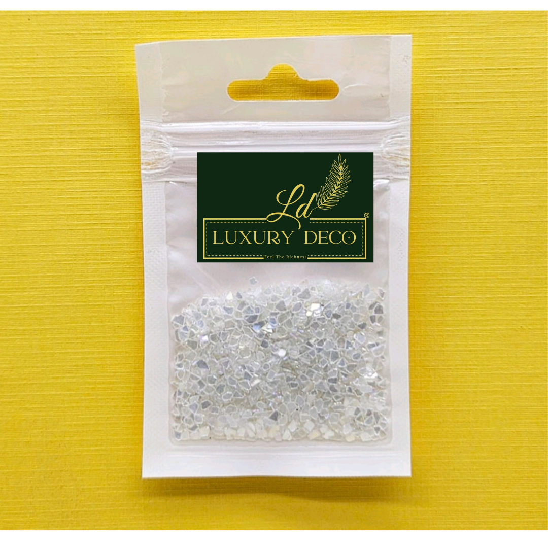 Crystal Glass Chips – Luxury Deco