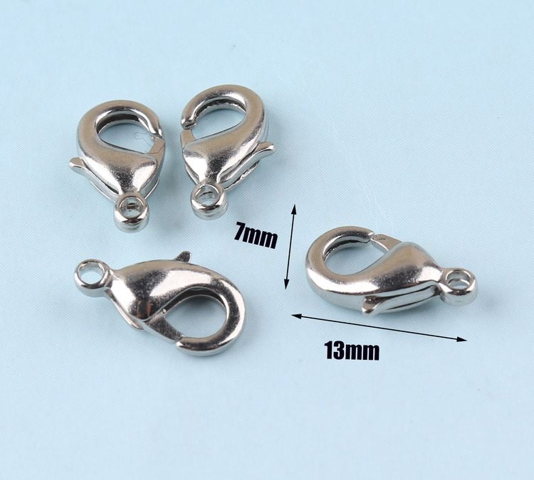 Lobster Hooks : Silver – Luxury Deco