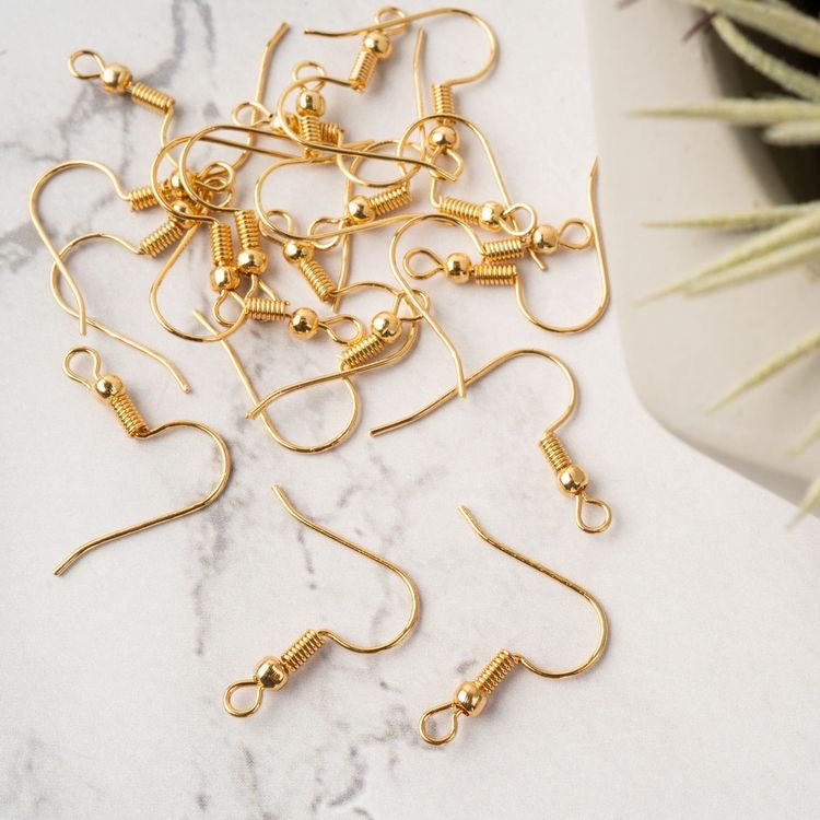Gold Earring Hook – Luxury Deco