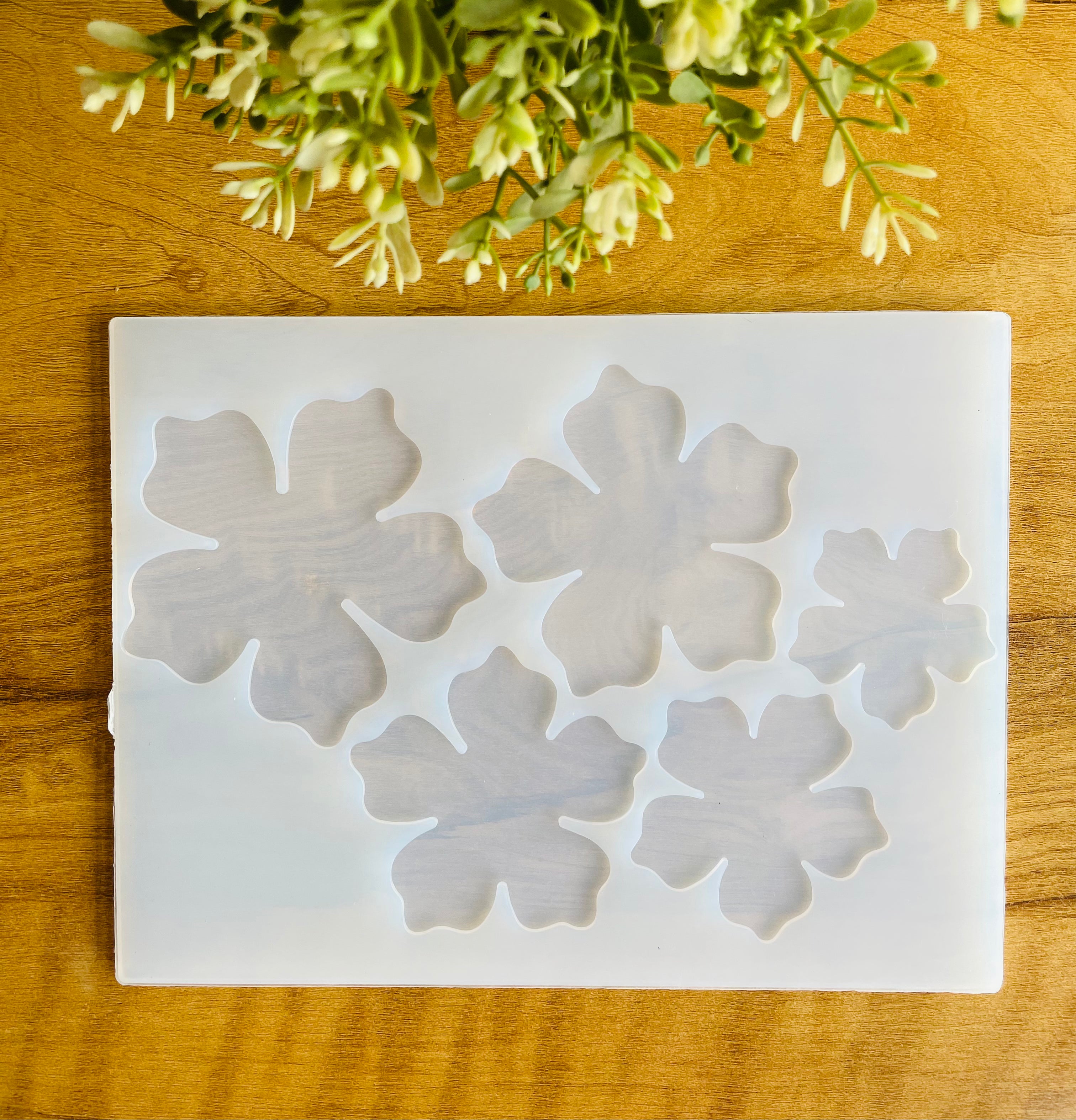 Silicone 3D Flower Mould – Luxury Deco